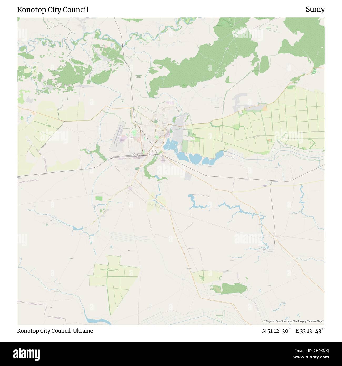 Konotop map hi-res stock photography and images - Alamy