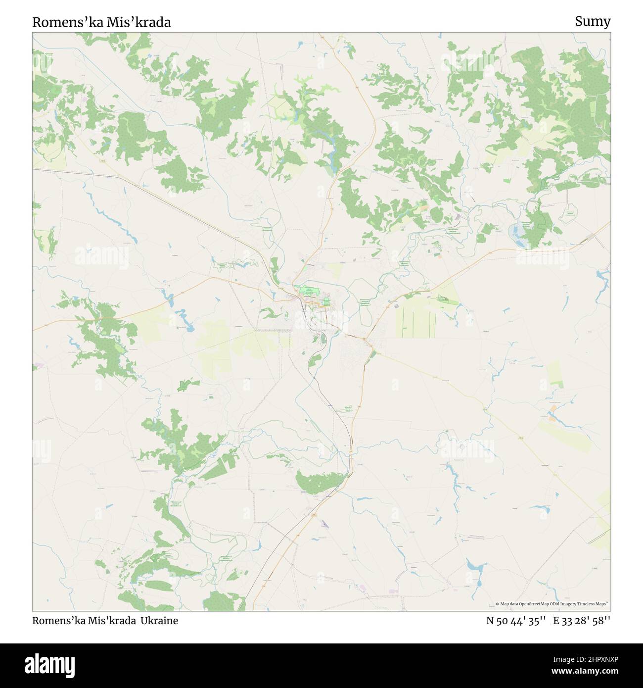 Map of sumy hi-res stock photography and images - Alamy
