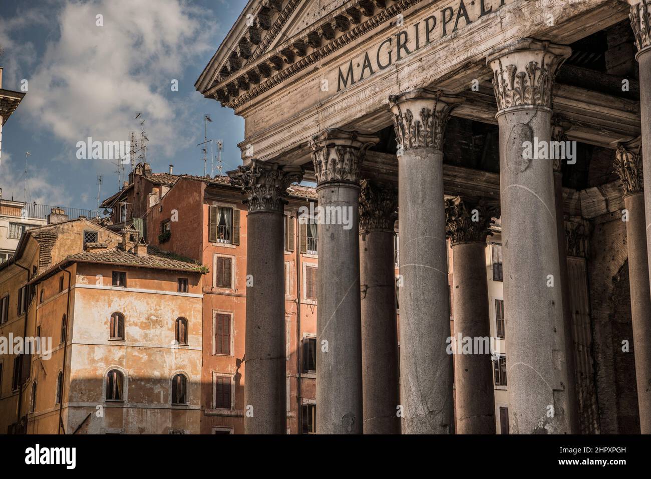 Italy, Lazio, Rome, Pantheon town square Stock Photo - Alamy