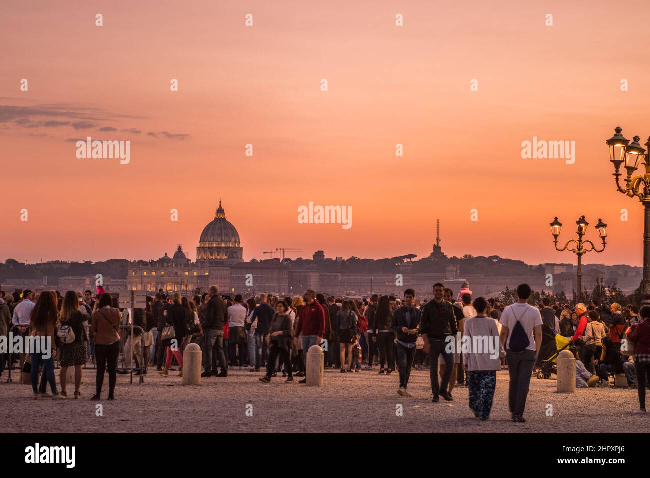 Terrazza del pincio rome hi-res stock photography and images - Alamy
