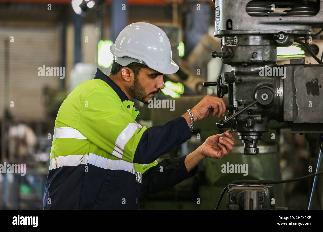 Professional men engineer worker skills quality, maintenance, training ...