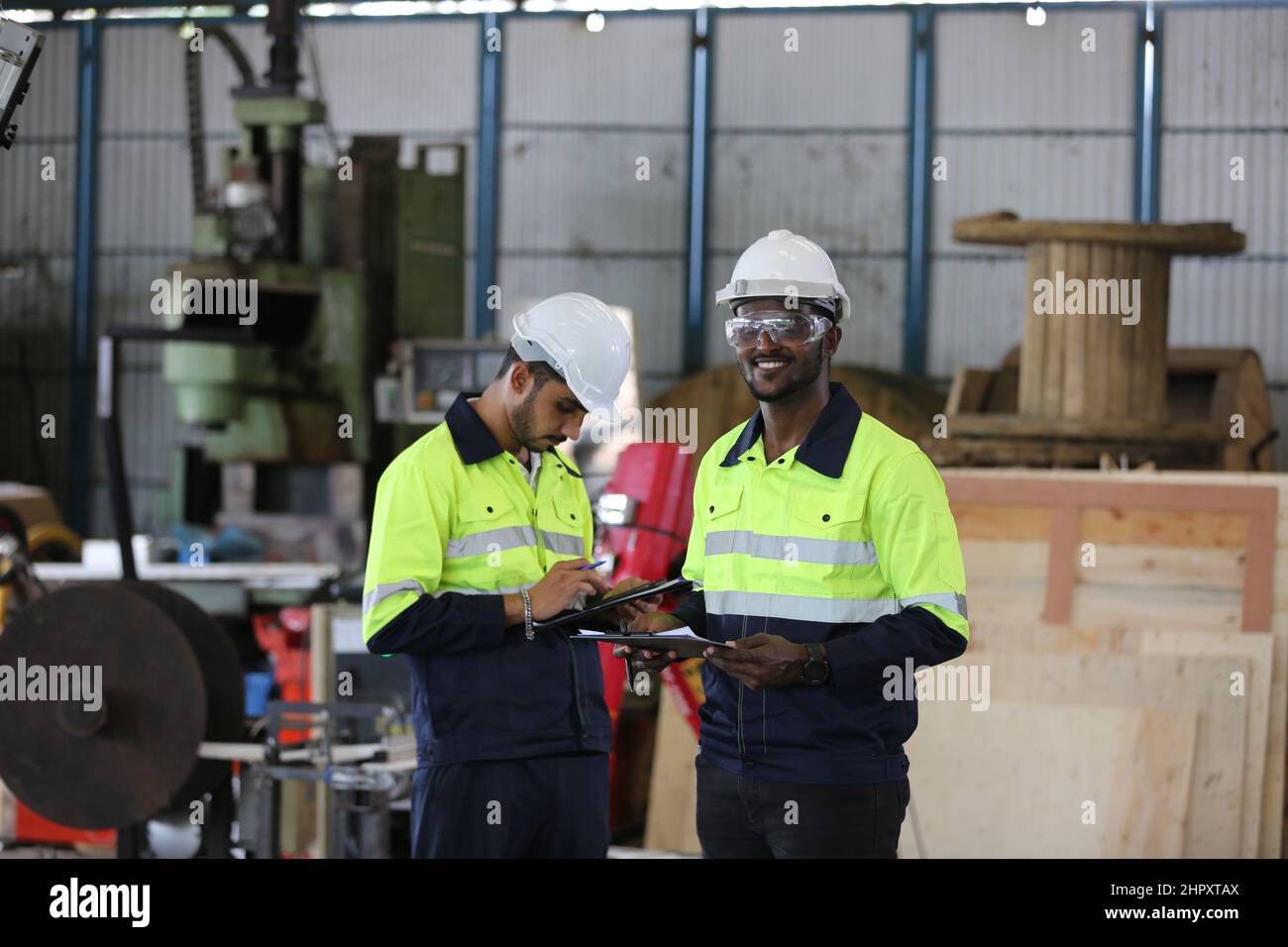 Professional men engineer worker skills quality, maintenance, training ...