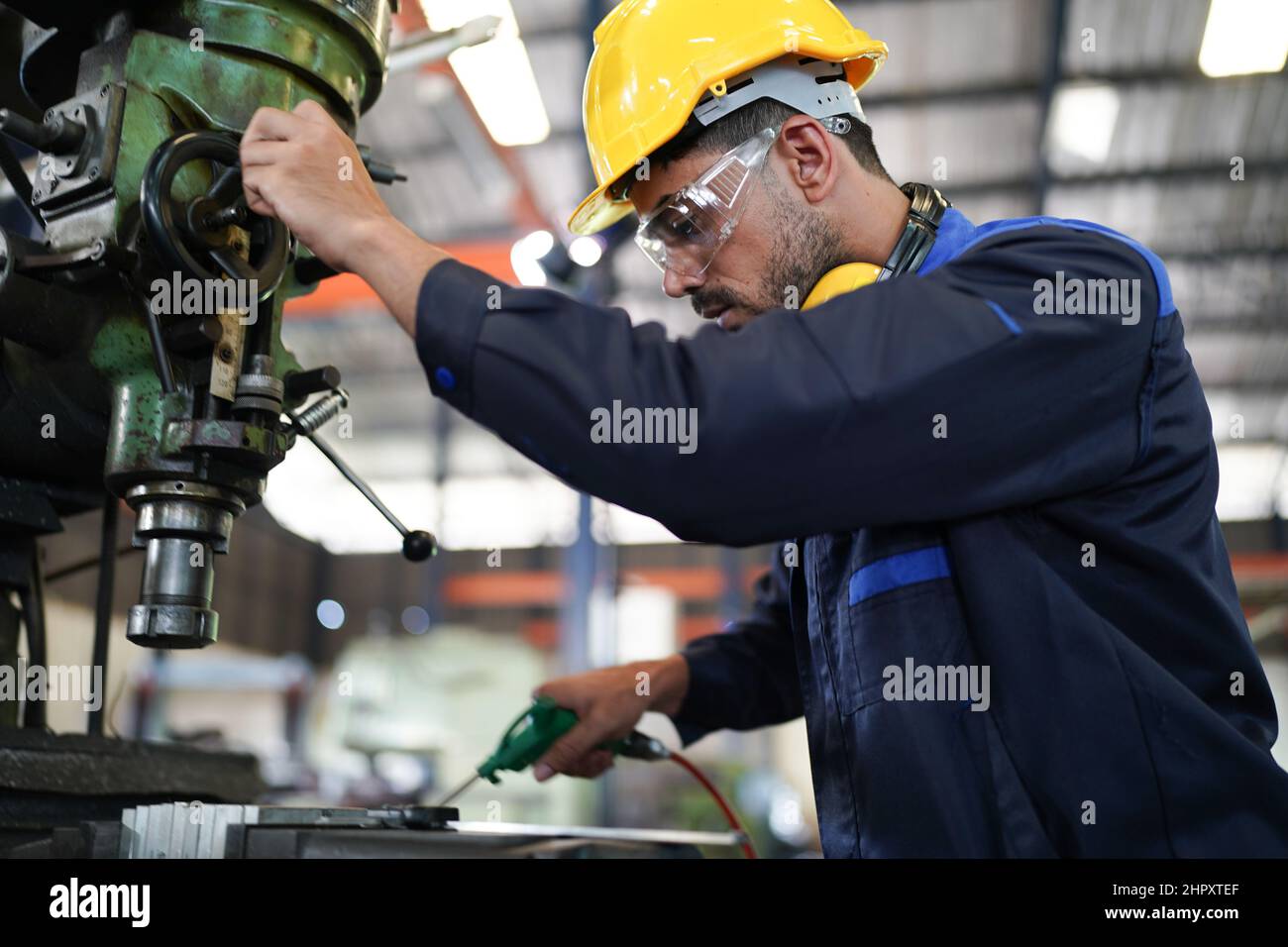 Professional men engineer worker skills quality, maintenance, training ...