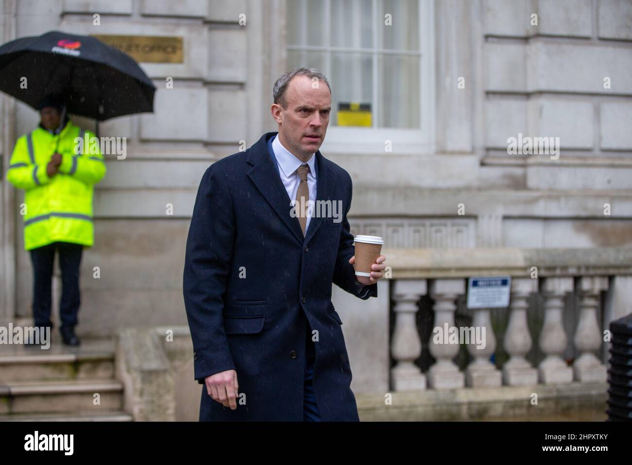 London, England, UK. 24th Feb, 2022. Deputy Prime Minister and ...