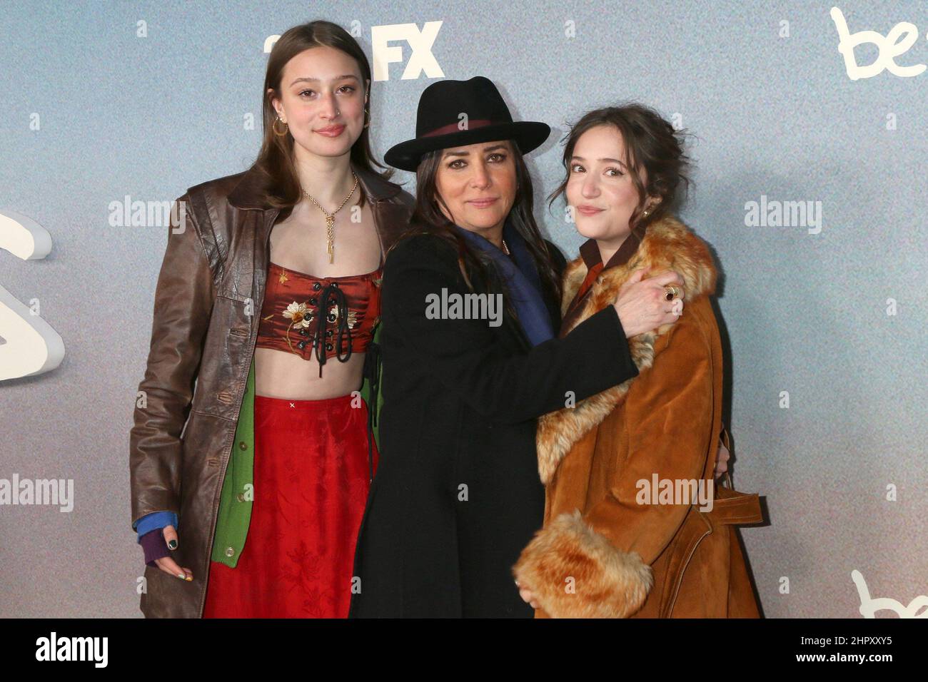 Los Angeles, CA. 23rd Feb, 2022. Odessa A'zion, Pamela Adlon, Gideon ...