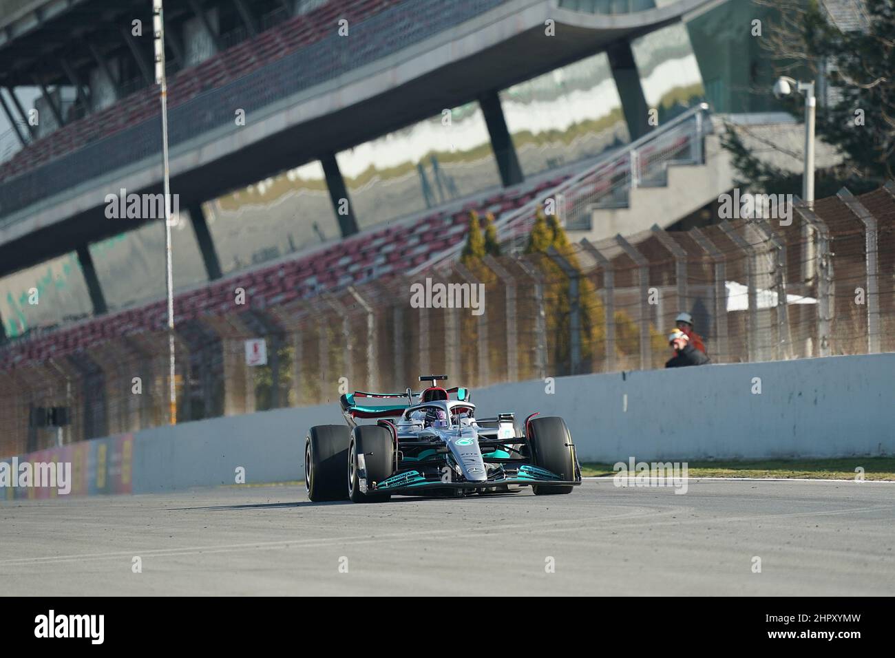 Barcelona, Spain. 24th Feb, 2022. Testing: Formula 1, testing ahead of ...