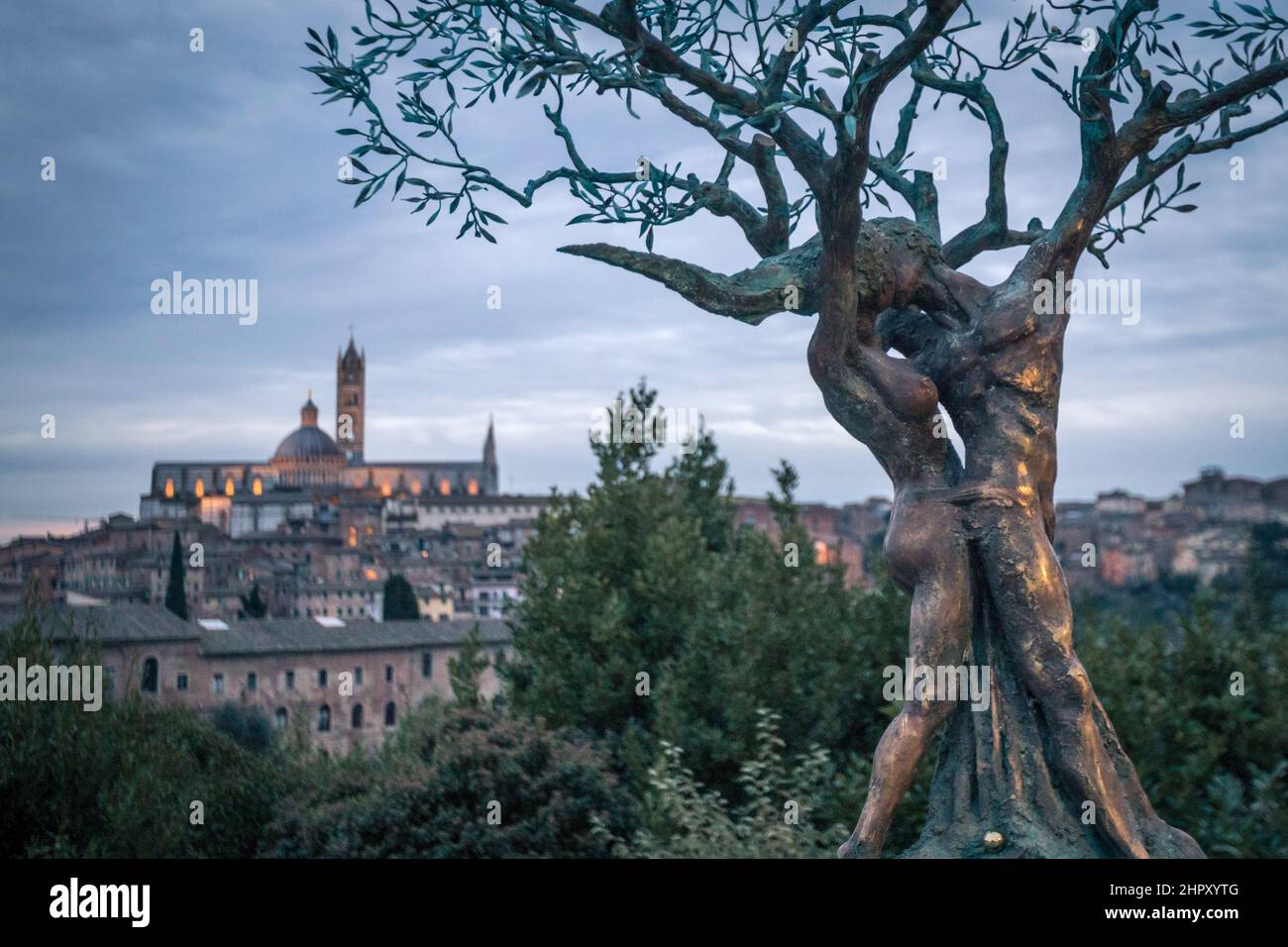 Tuscan landscape: a dreamlike country of wide verdant hills dotted with ...