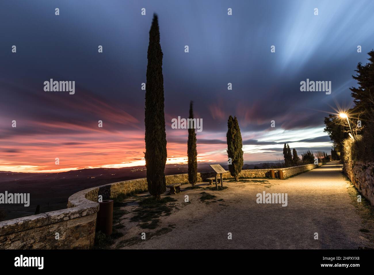 Tuscan landscape: a dreamlike country of wide verdant hills dotted with ...