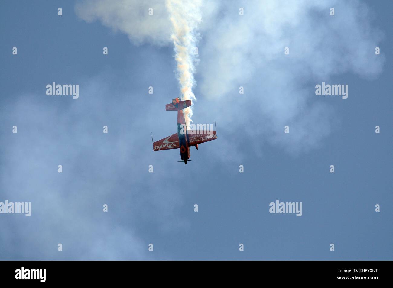 "The Blades Aerobatic Display Team". 4 x 'Extra EA-300' aircraft Stock ...