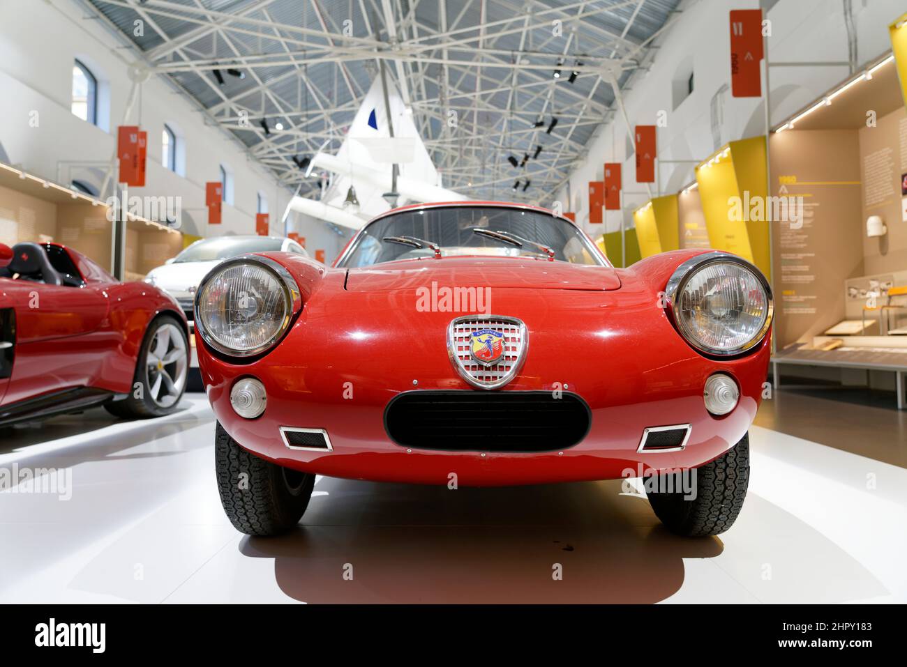 Abarth 1000 Bialbero Zagato, awarded with the Compasso d'Oro in 1960 ...