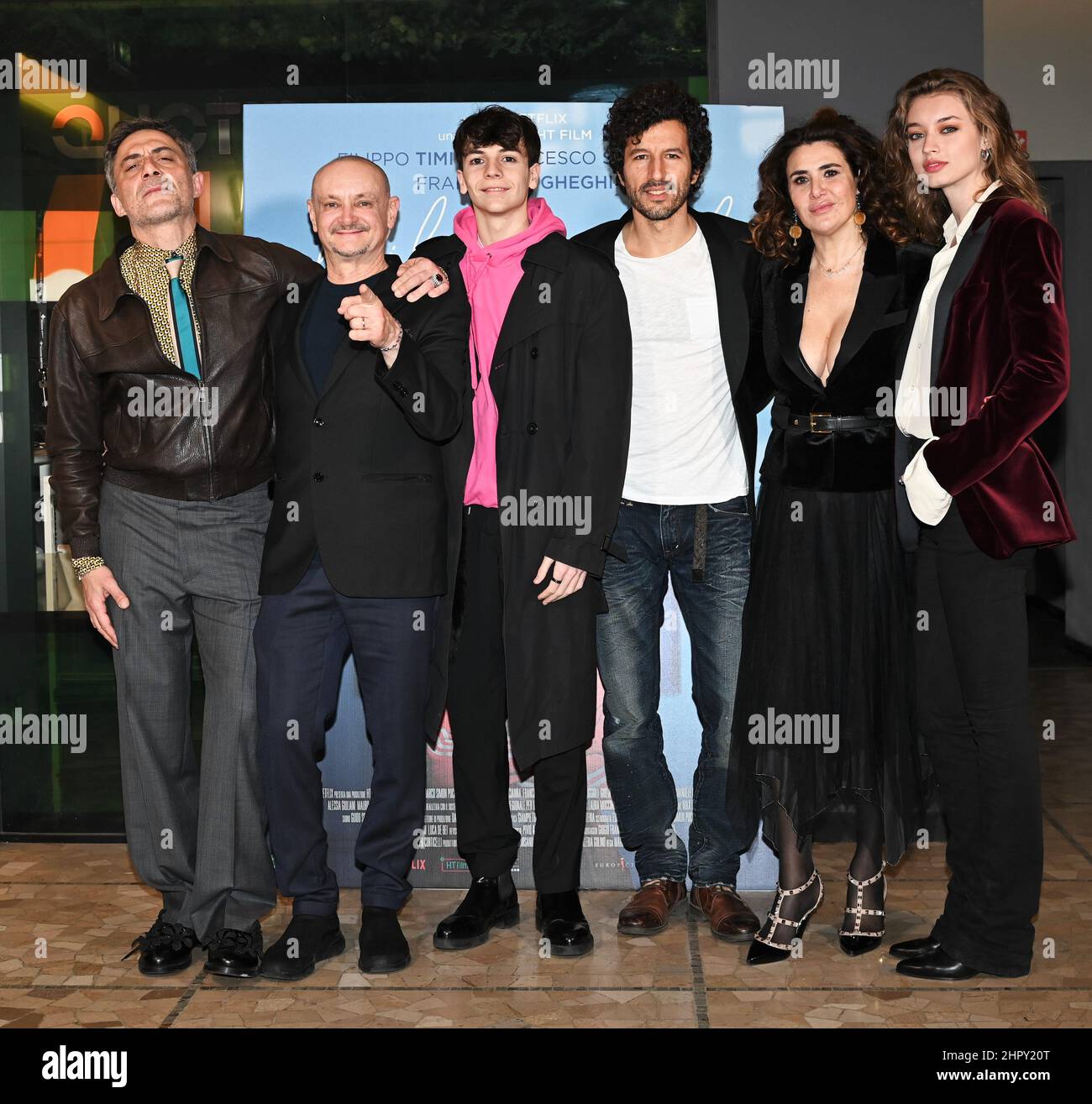 Milan, Italy. 24th Feb, 2022. Milan, Italy Il filo invisibile film by ...