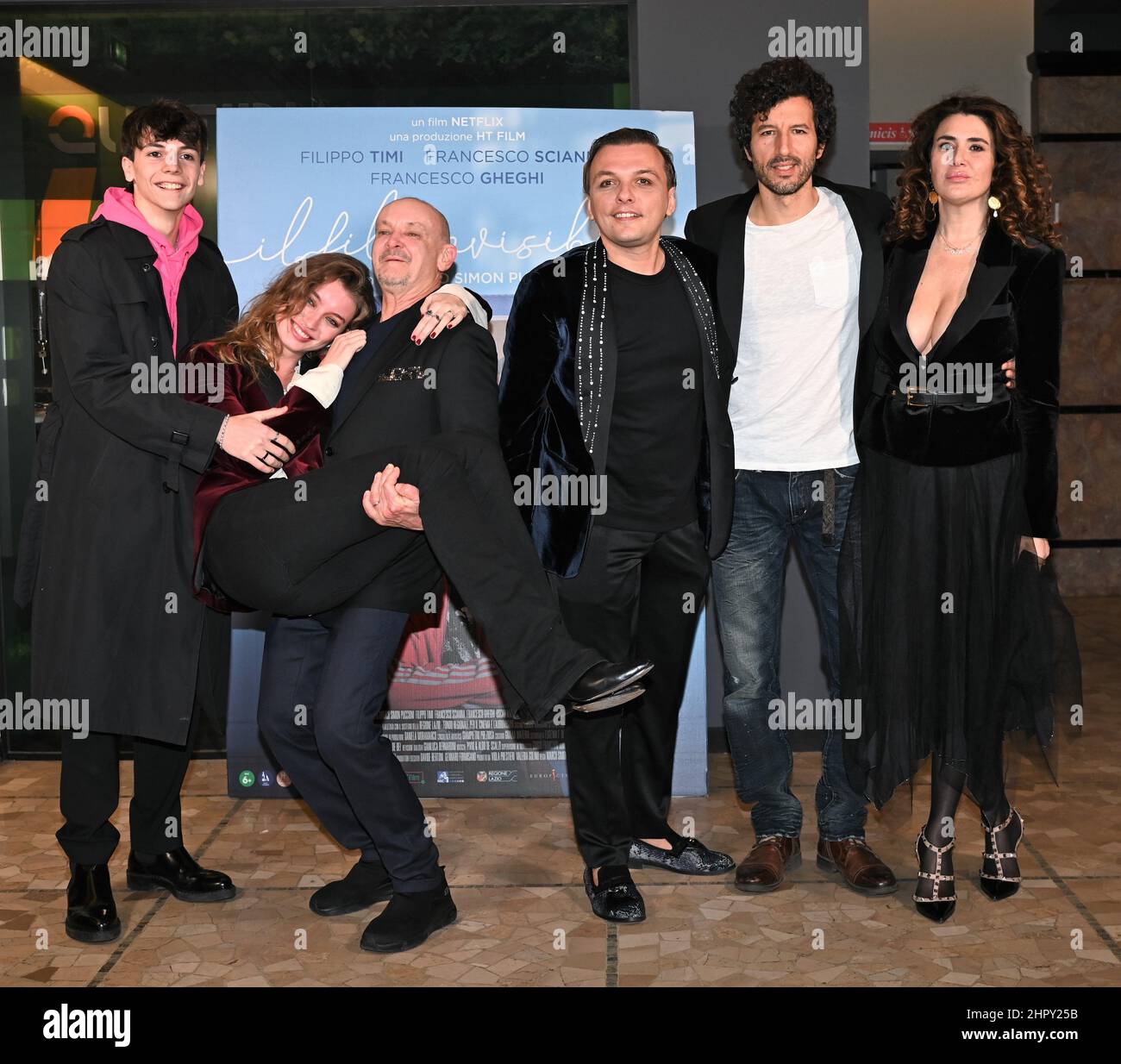 Milan, Italy. 24th Feb, 2022. Milan, Italy Il filo invisibile film by ...