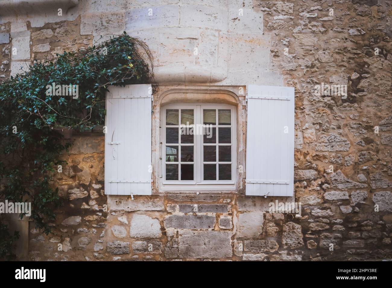 window in cognac, charante, france Stock Photo - Alamy