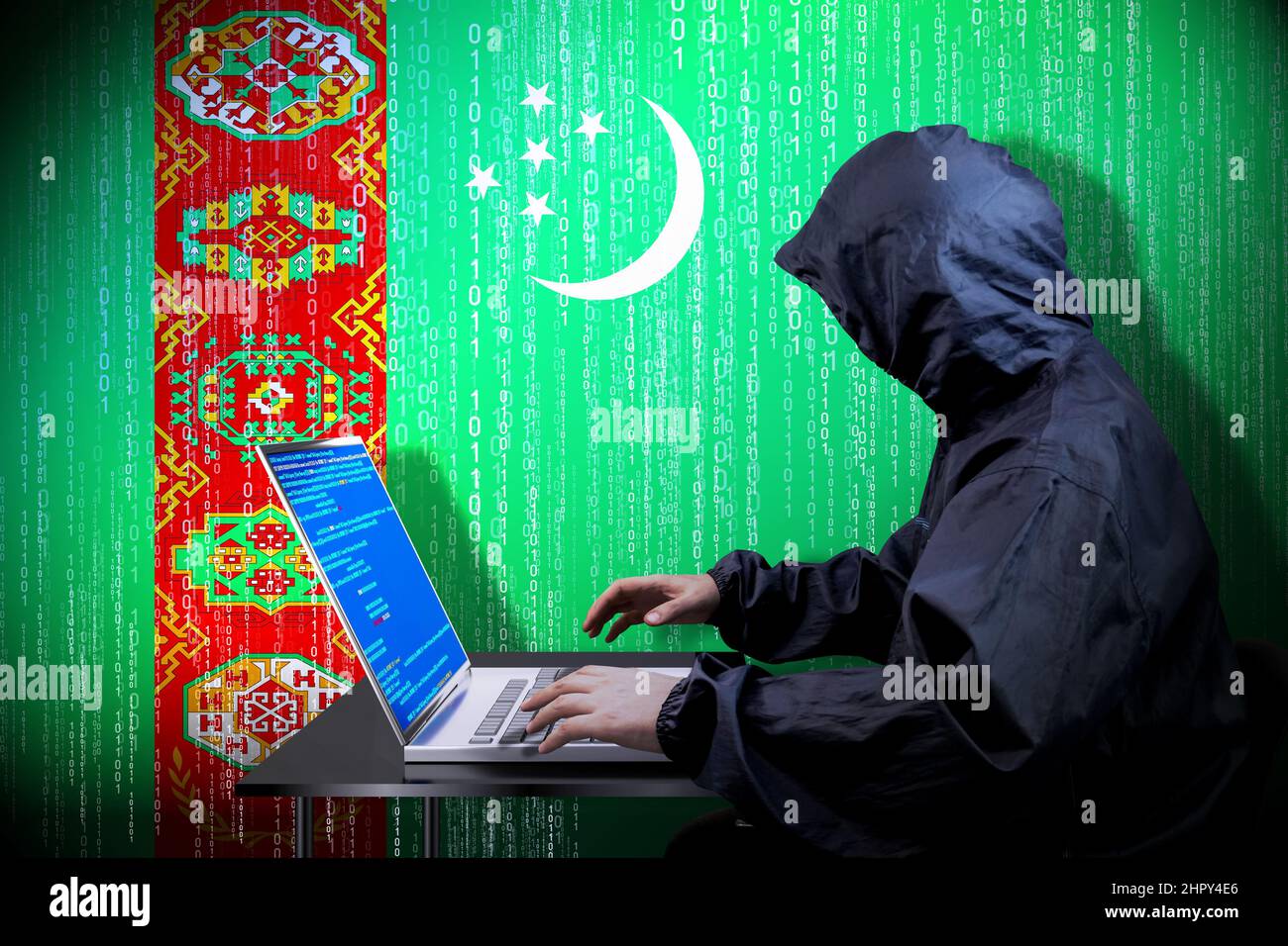 Turkmenistan afghanistan flag hi-res stock photography and images - Alamy