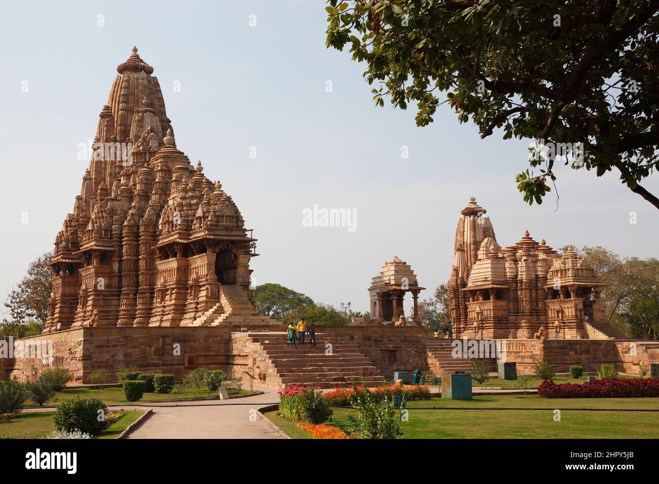 Kandariya Temple, Mahadeva Temple and Devi Jagadamba Temple in the ...