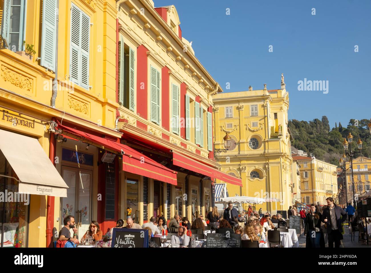 Cafes in nice hi-res stock photography and images - Alamy