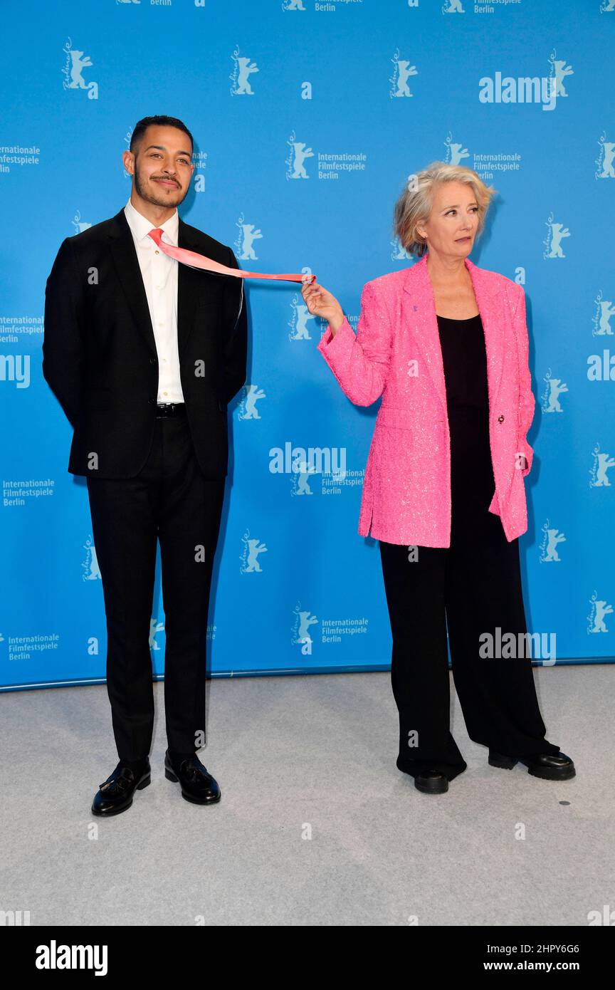 Daryl McCormack and Emma Thompson at the "Good Luck to You, Leo Grande ...