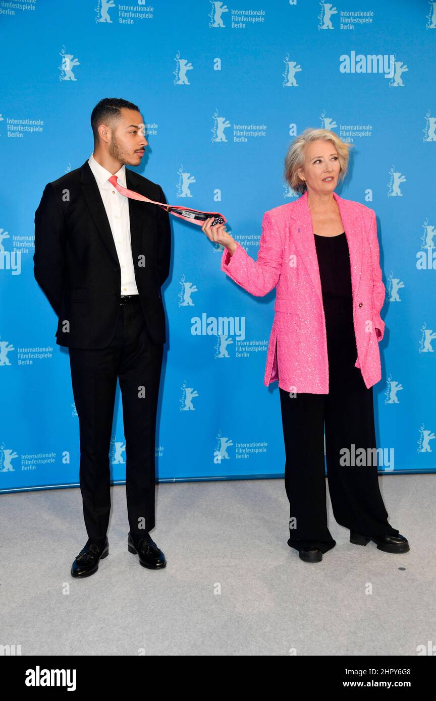 Daryl McCormack and Emma Thompson at the "Good Luck to You, Leo Grande ...