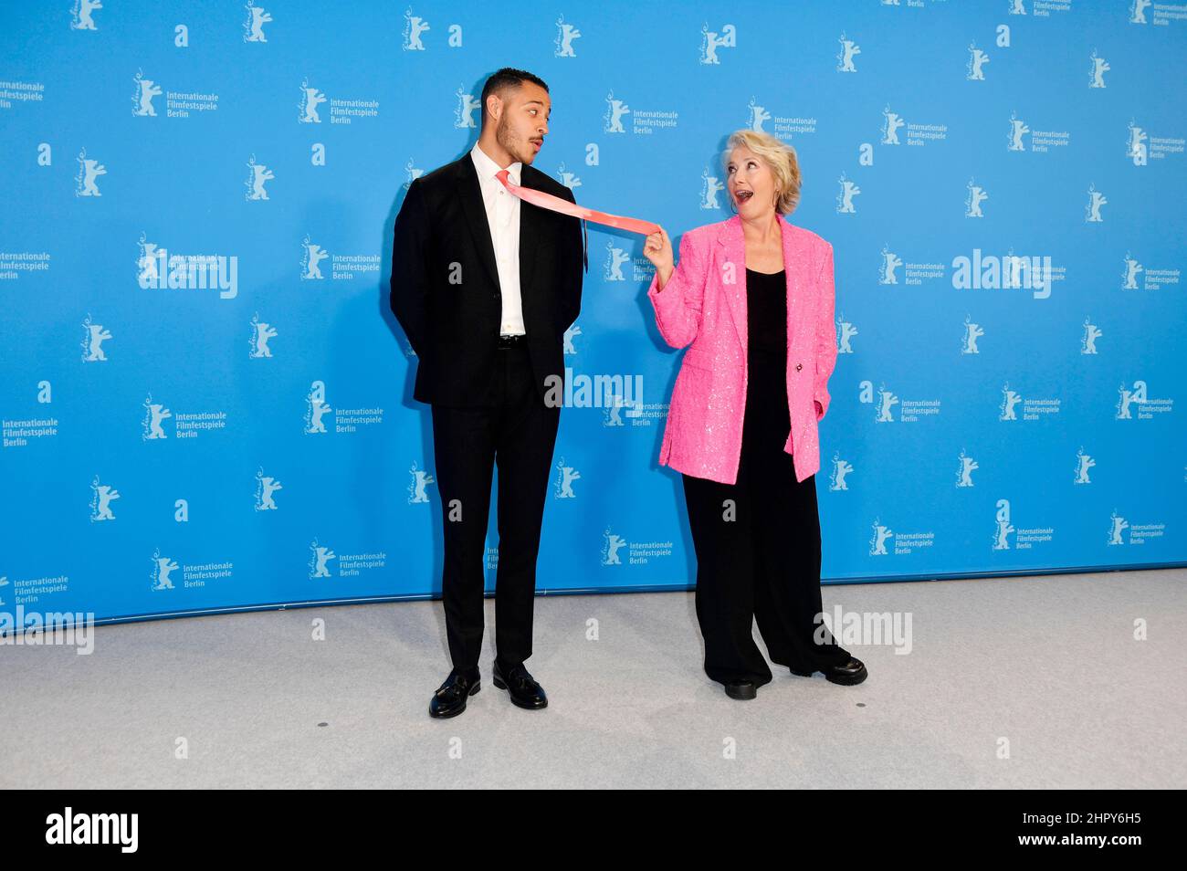 Daryl McCormack and Emma Thompson at the "Good Luck to You, Leo Grande ...