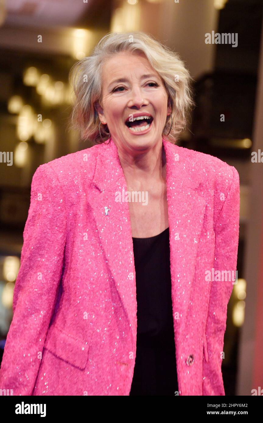 Emma Thompson attending the "Good Luck to You, Leo Grande" premiere ...