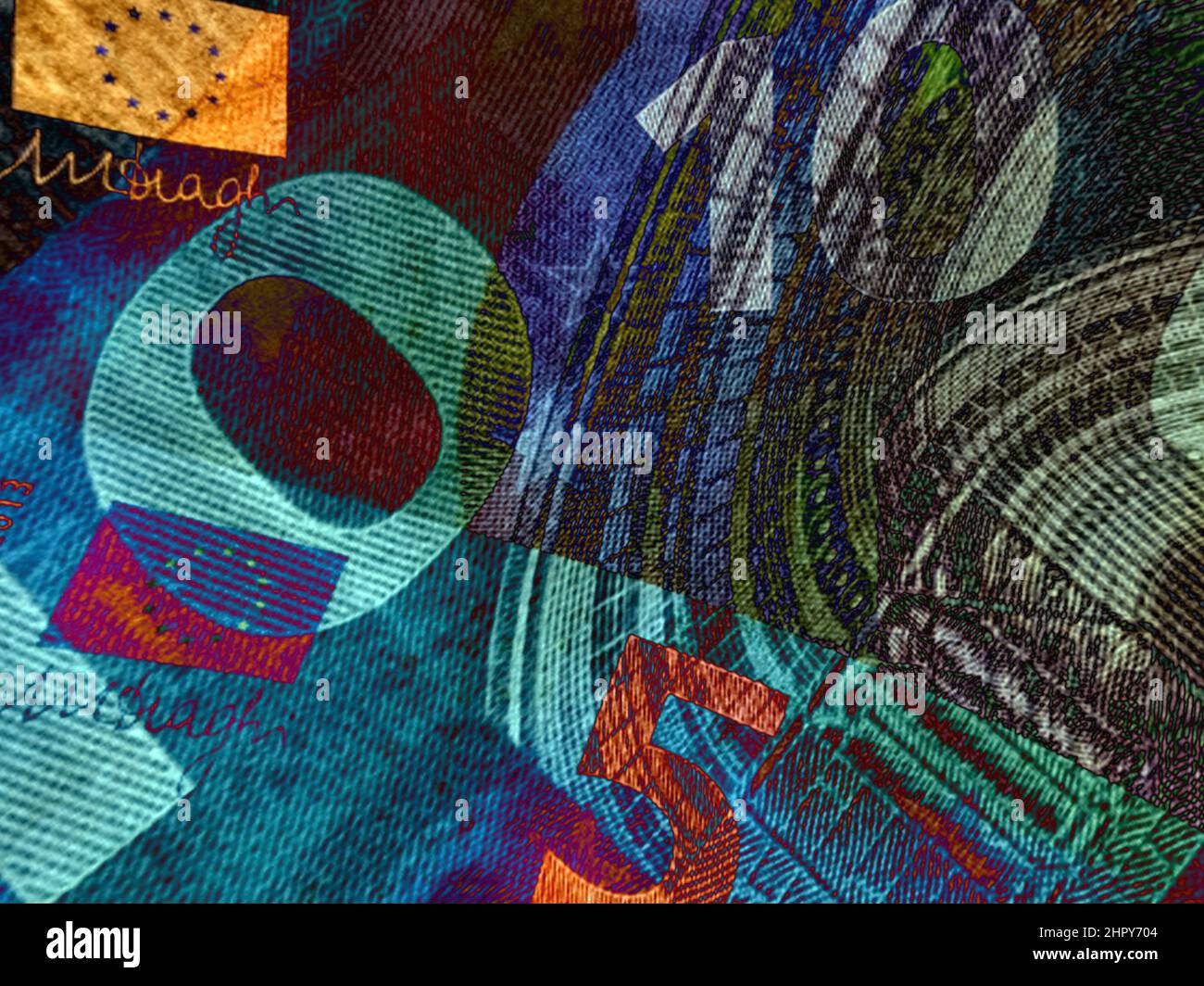 ABSTRACT : Concept Euro Stock Photo - Alamy