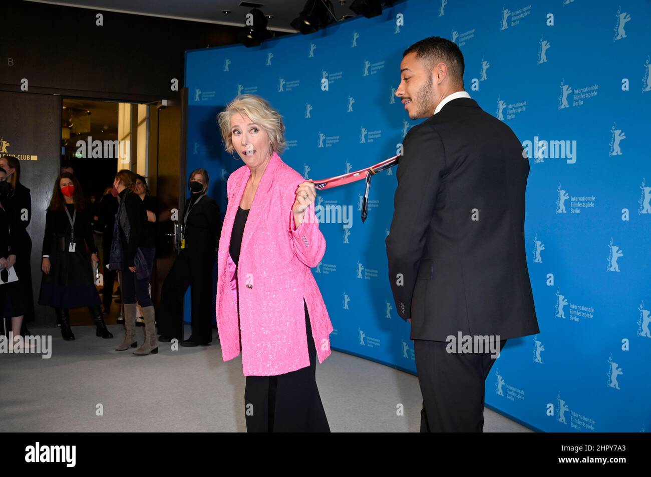 Emma Thompson and Daryl McCormack at the "Good Luck to You, Leo Grande ...