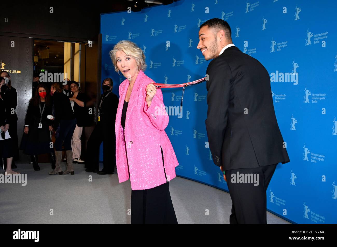 Emma Thompson and Daryl McCormack at the "Good Luck to You, Leo Grande ...