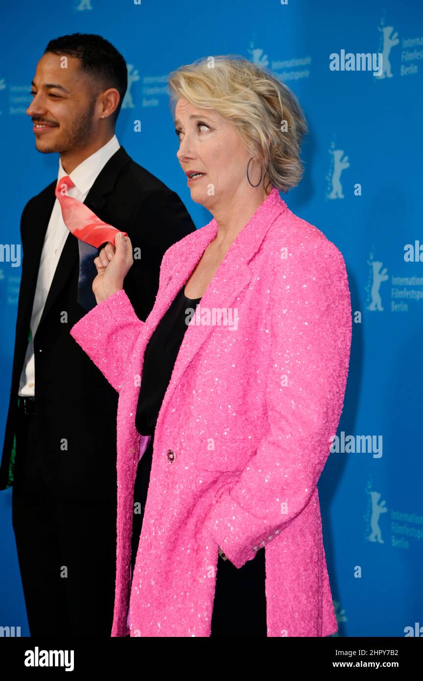 Daryl McCormack and Emma Thompson at the "Good Luck to You, Leo Grande ...