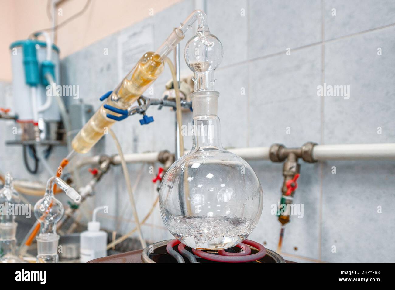 Distillation process hi-res stock photography and images - Alamy