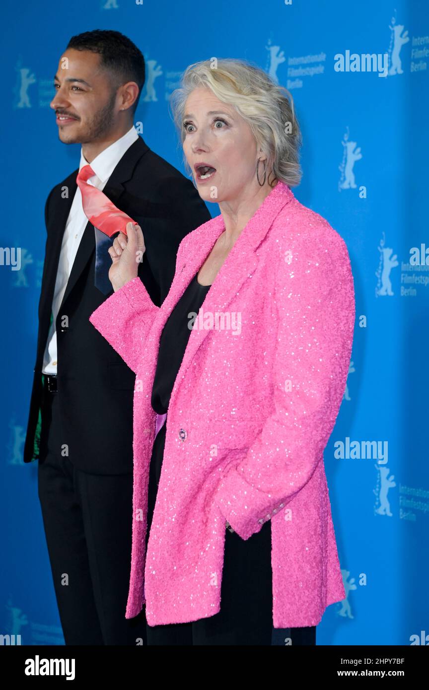 Daryl McCormack and Emma Thompson at the "Good Luck to You, Leo Grande ...