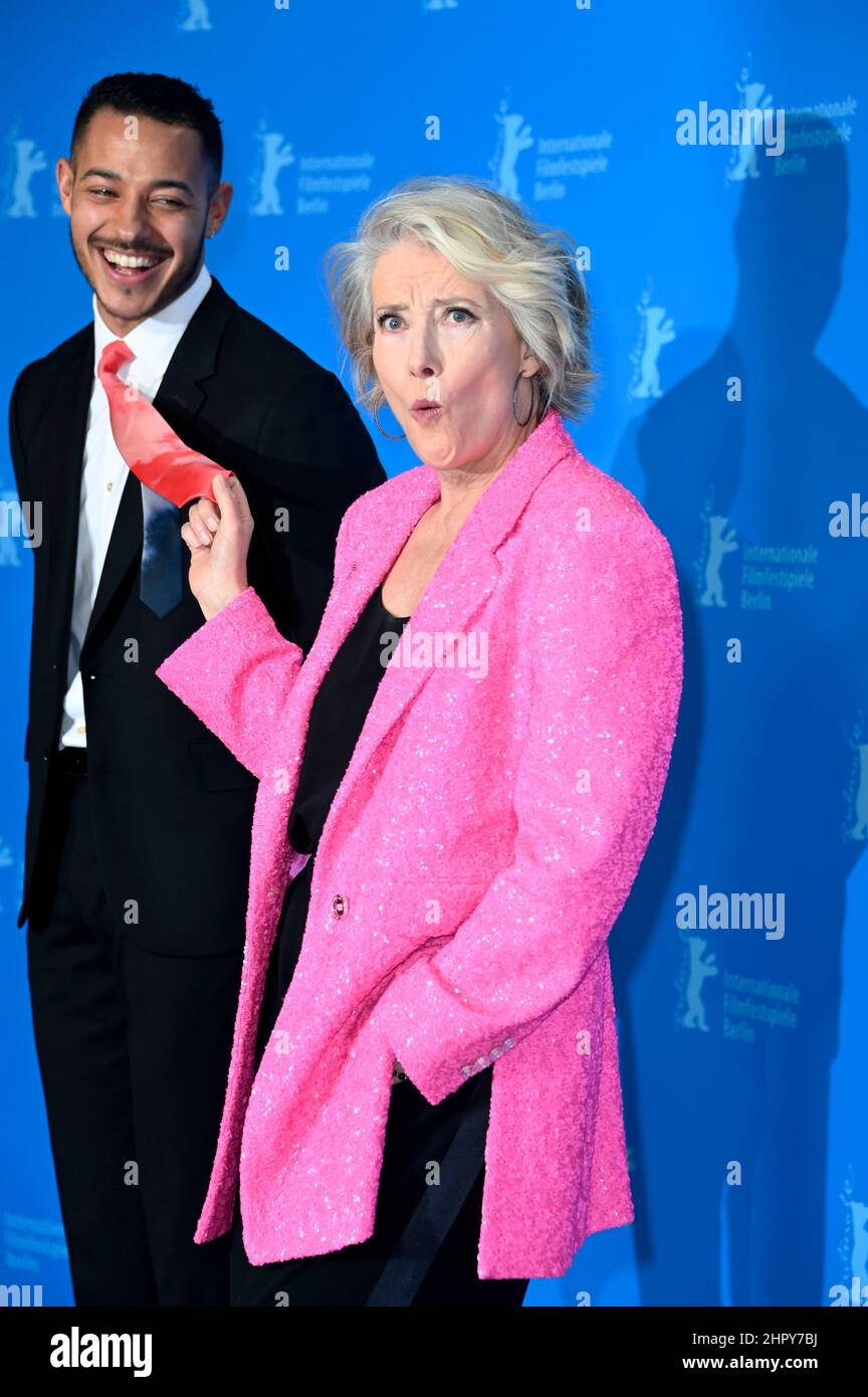 Daryl McCormack and Emma Thompson at the "Good Luck to You, Leo Grande ...