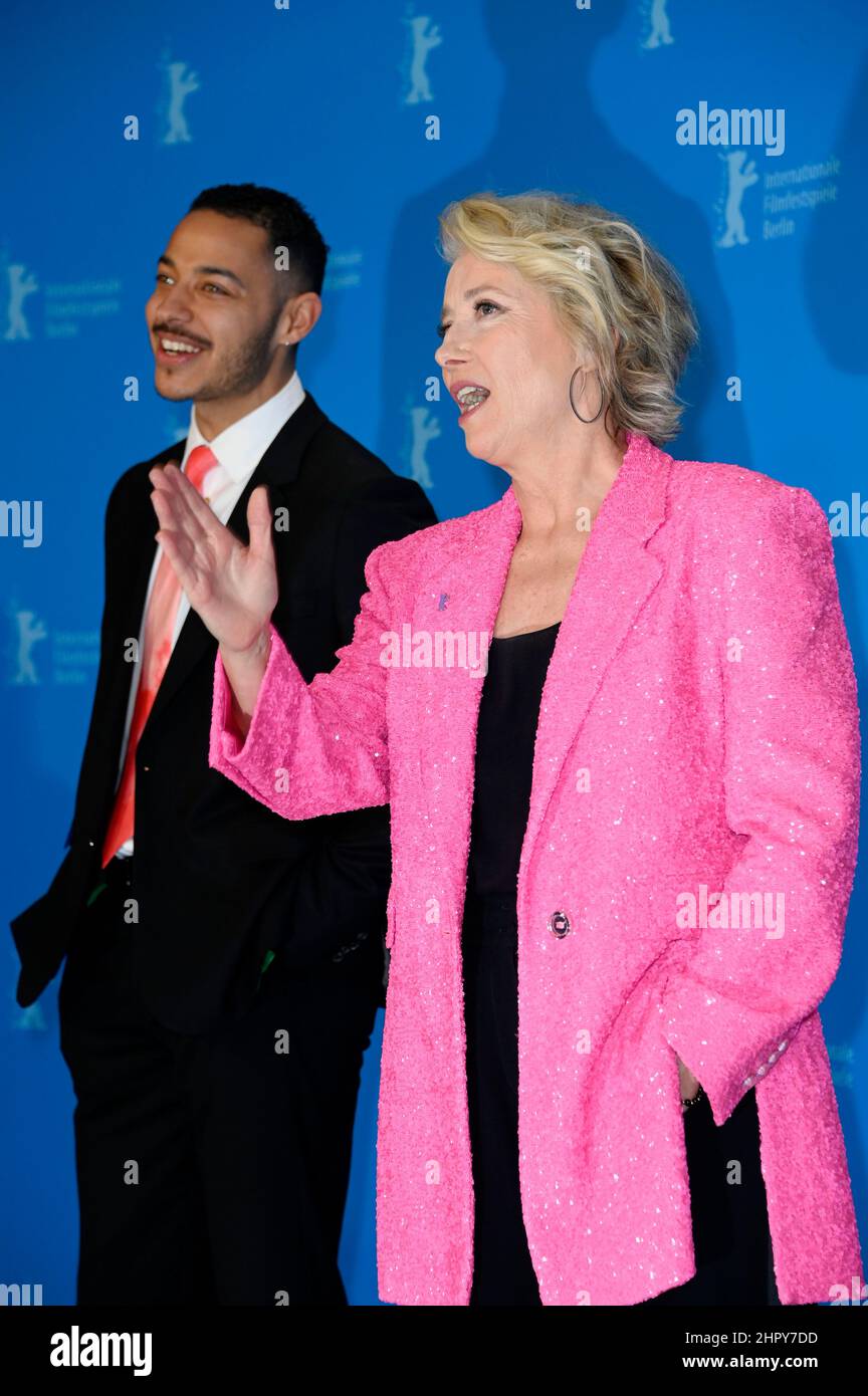 Daryl McCormack and Emma Thompson at the "Good Luck to You, Leo Grande ...