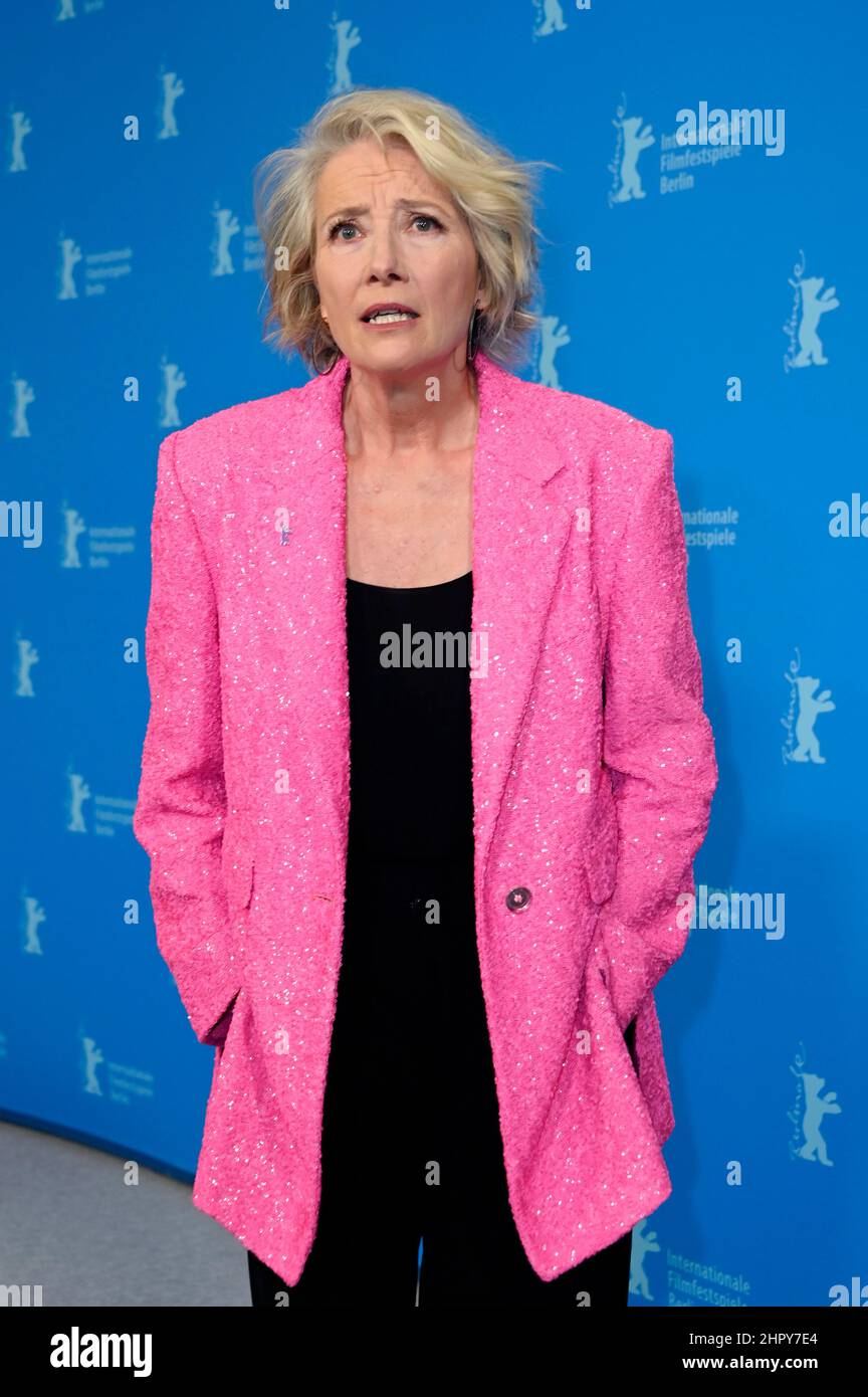 Emma Thompson at the "Good Luck to You, Leo Grande" photocall during ...