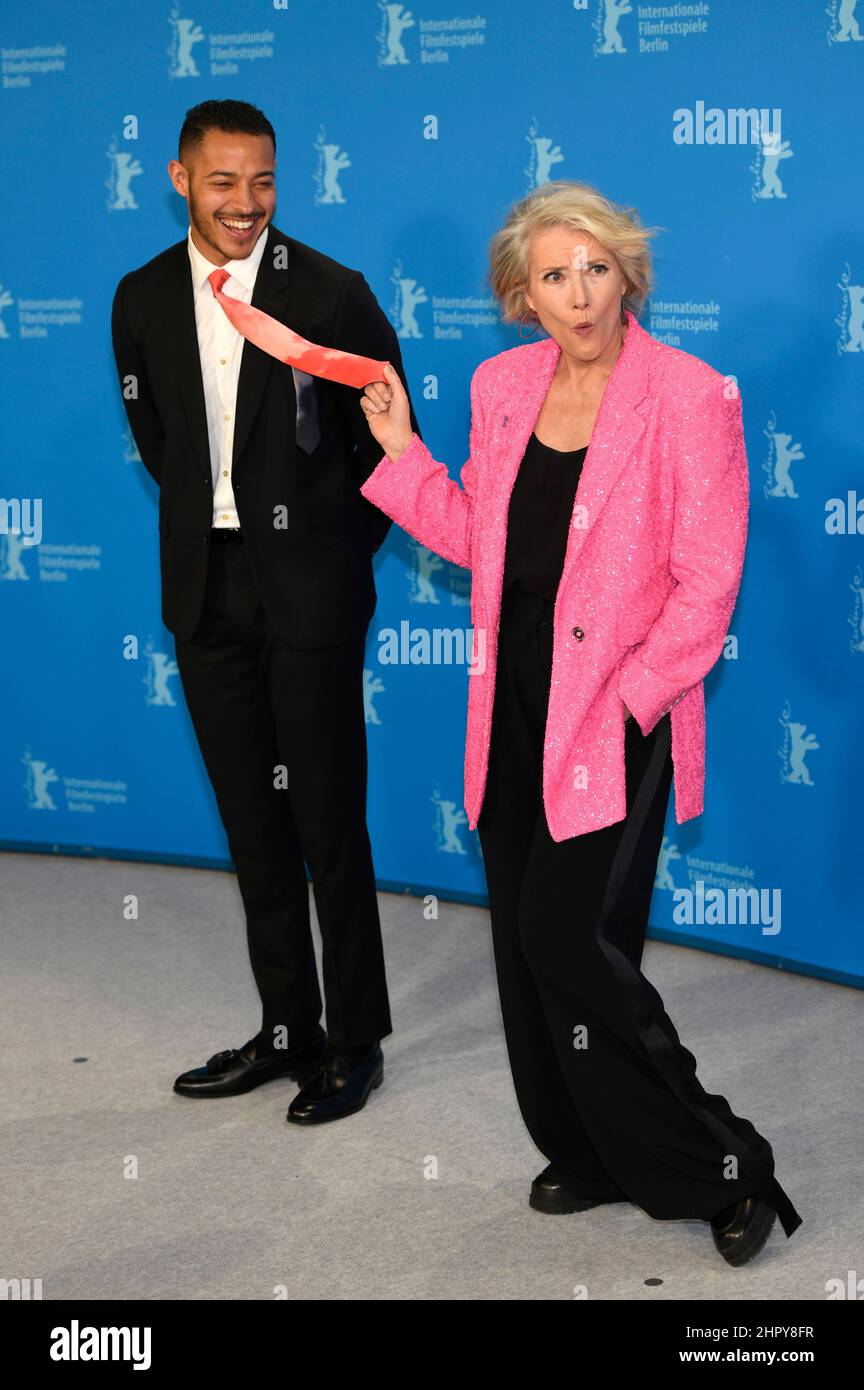 Daryl McCormack and Emma Thompson at the "Good Luck to You, Leo Grande ...