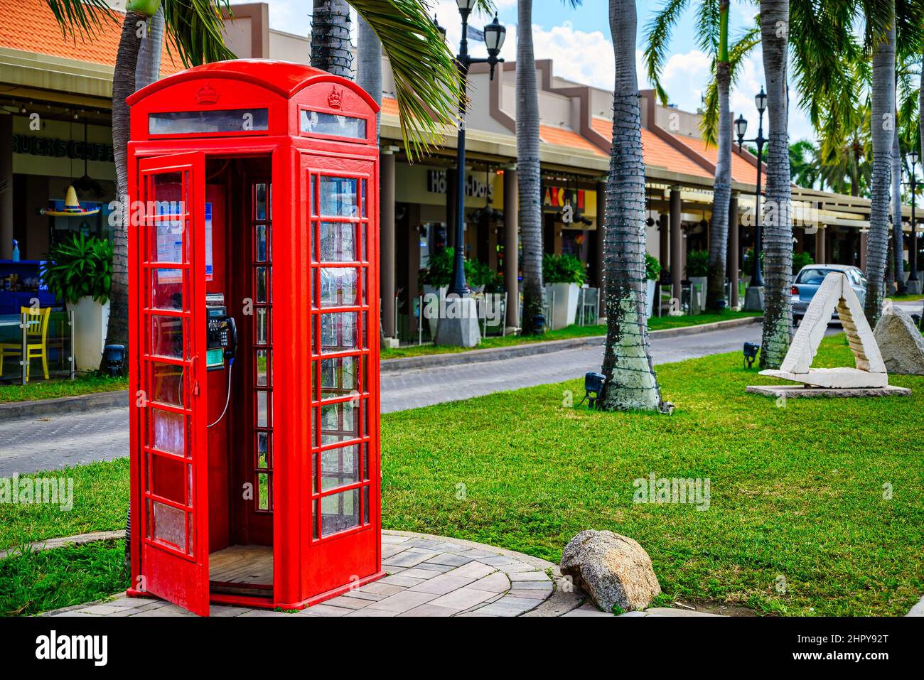 Phone booth on beach hi-res stock photography and images - Alamy