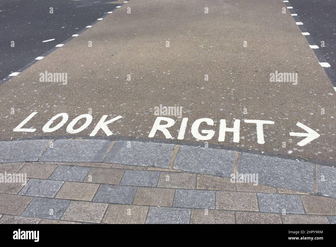 Look right road sign london england hi-res stock photography and images ...