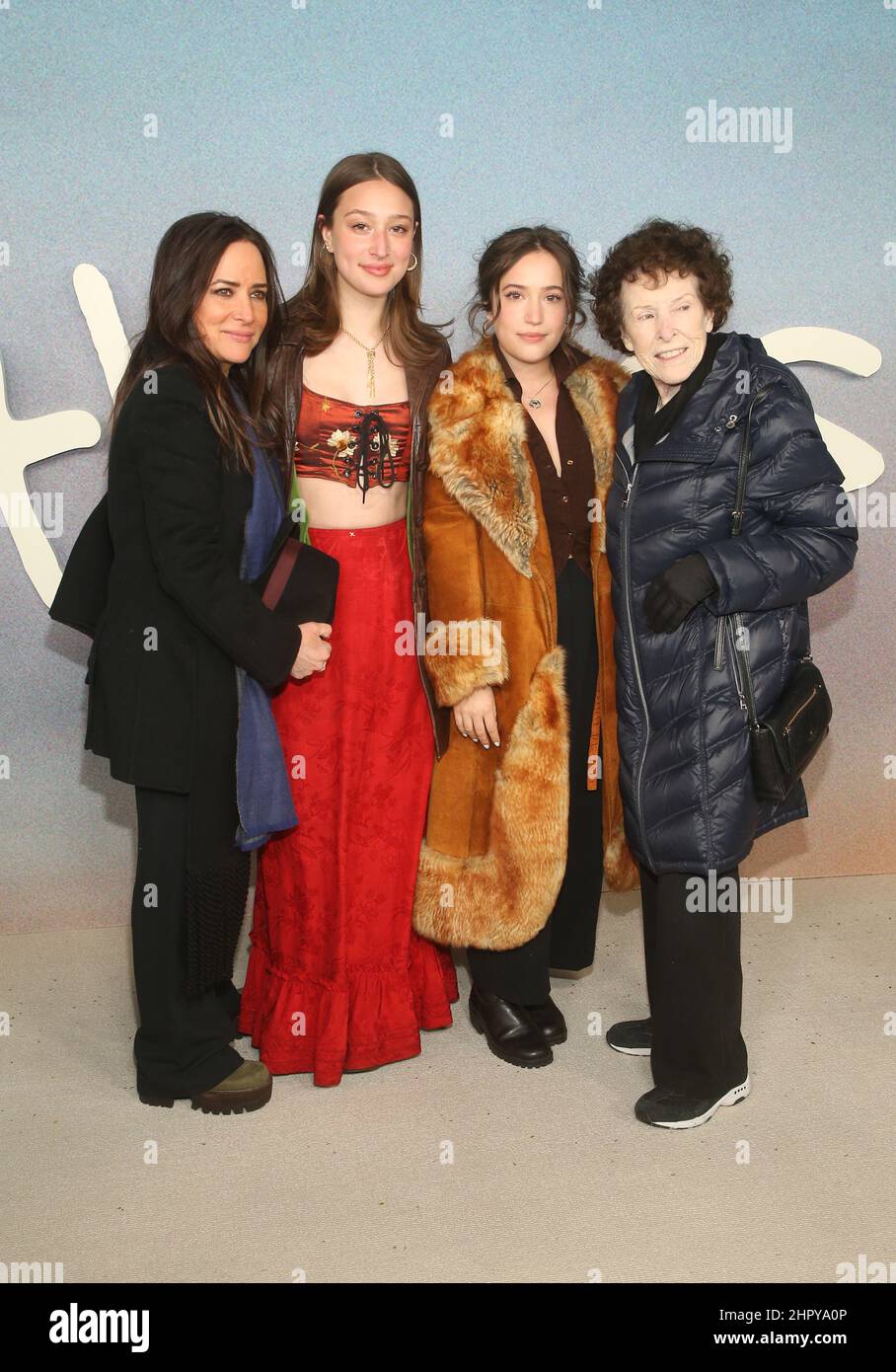 Hollywood, Ca. 23rd Feb, 2022. Rocky Valentine Adlon, Pamela Adlon ...