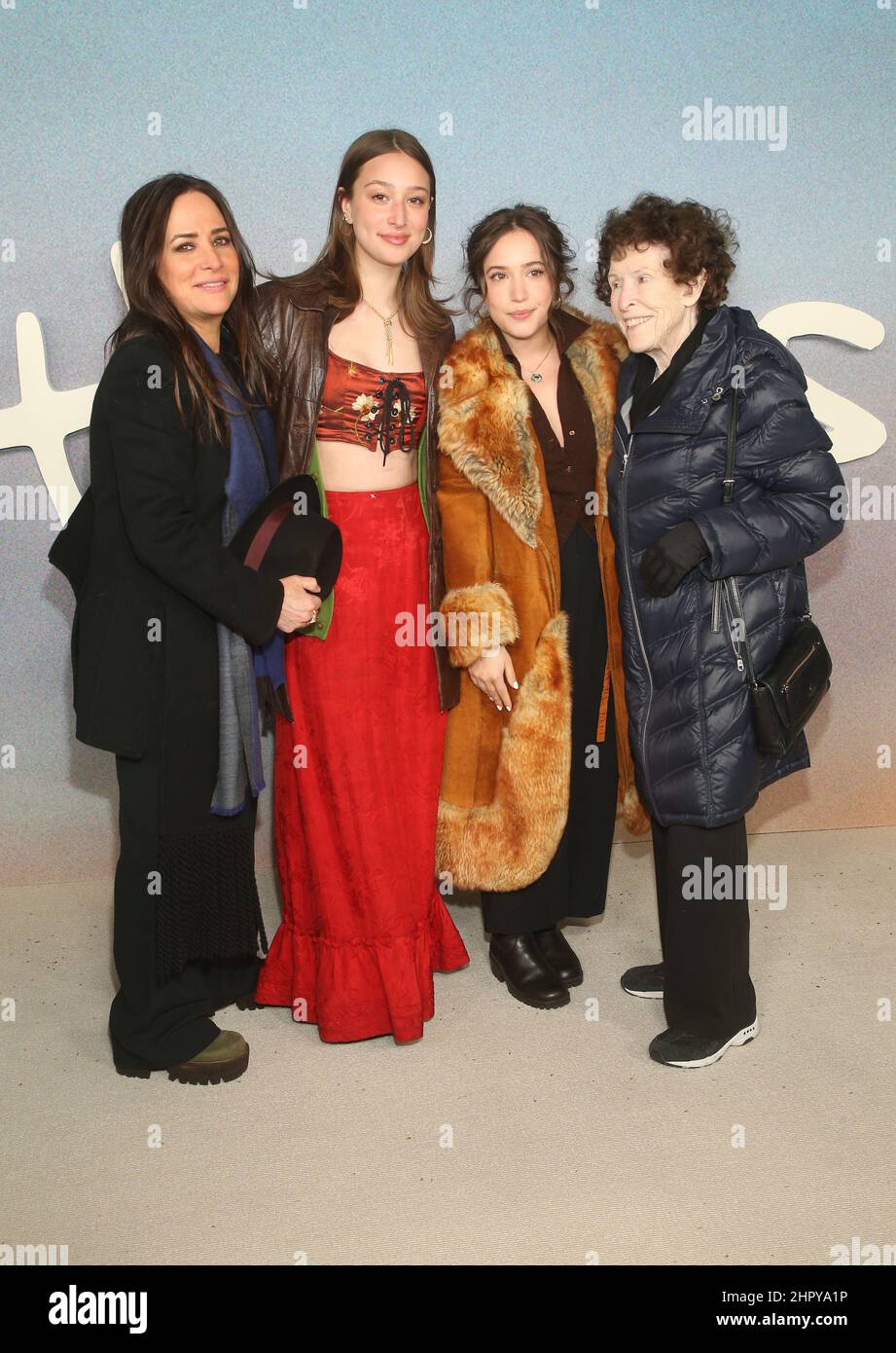 Hollywood, Ca. 23rd Feb, 2022. Rocky Valentine Adlon, Pamela Adlon ...