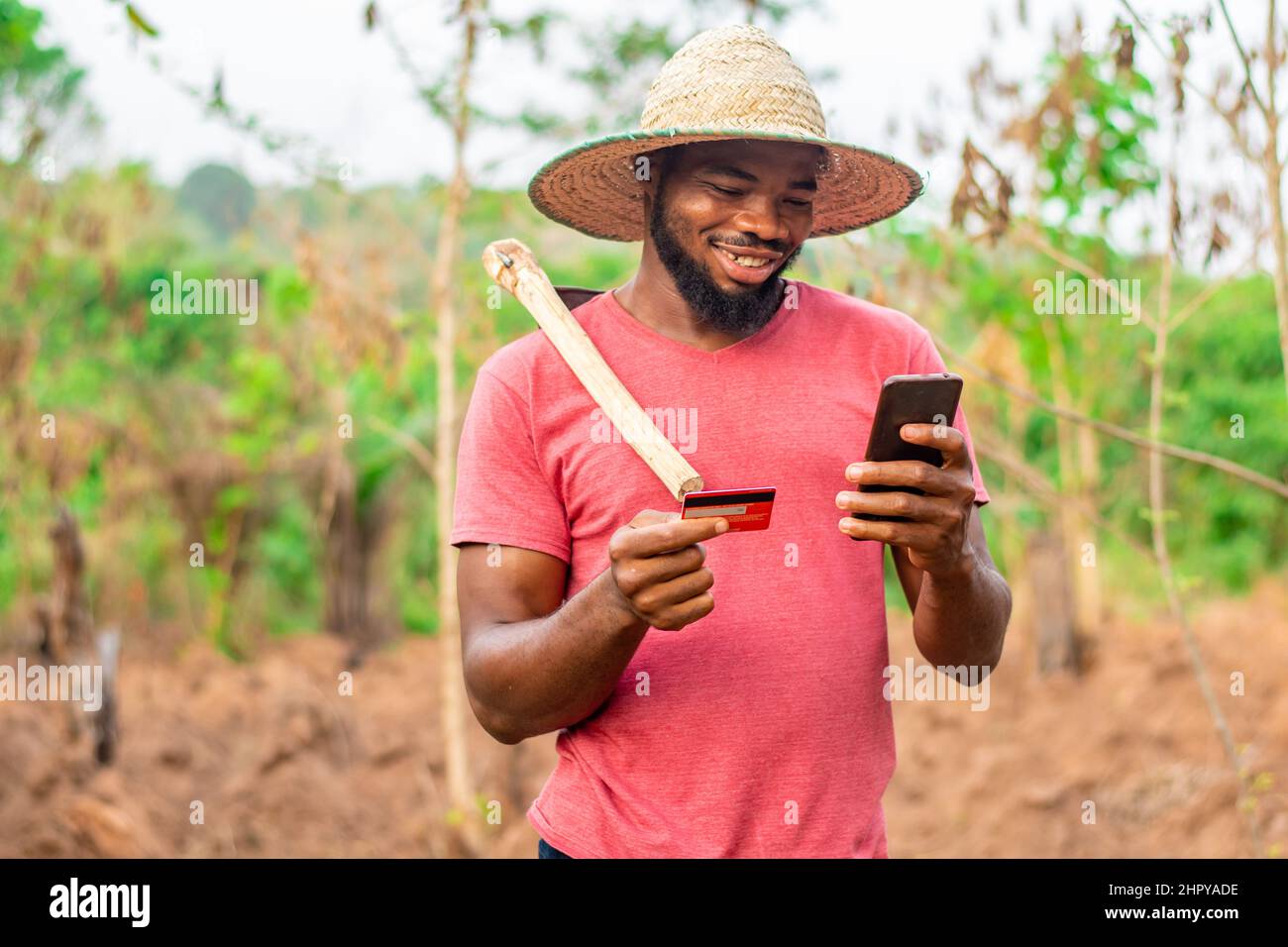 Farmer card hi-res stock photography and images - Alamy