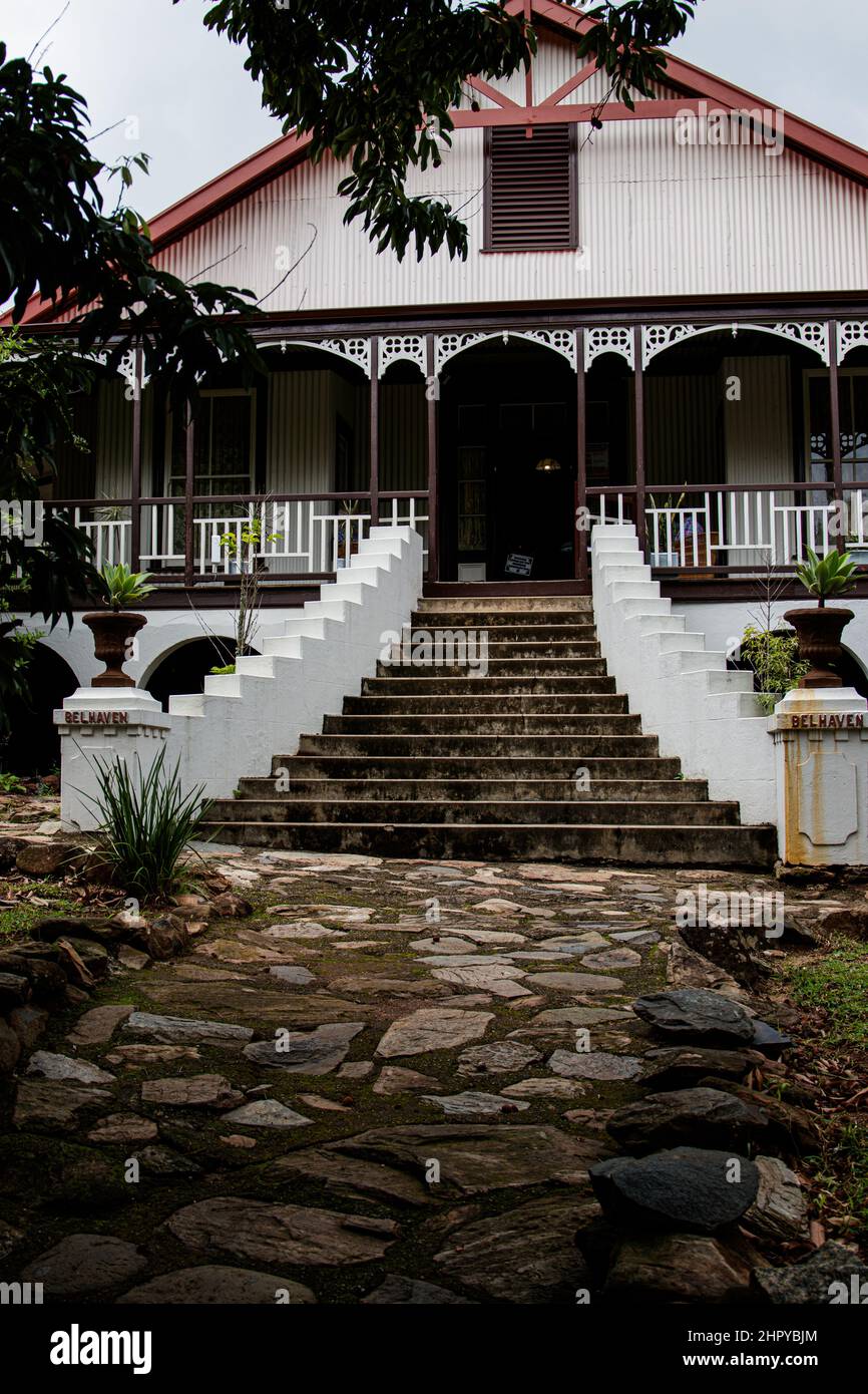 Beautiful Belhaven House in Barberton-South Africa Stock Photo - Alamy