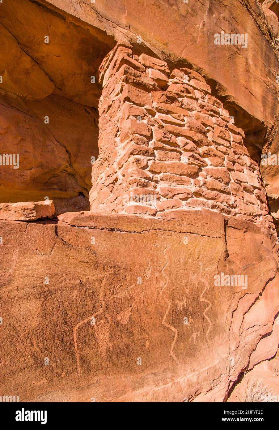The Baullie Towers Ruins on Cedar Mesa in southeastern Utah are ...