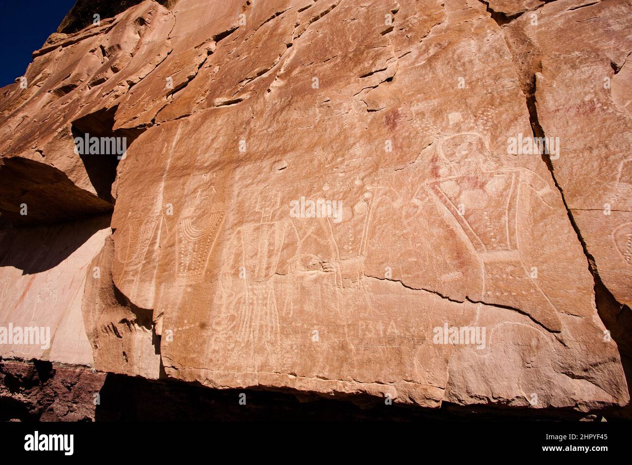Mcconkie ranch petroglyphs hi-res stock photography and images - Alamy