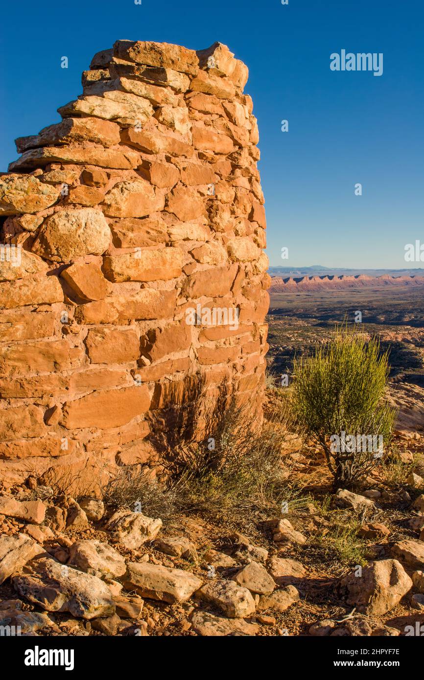 The Baullie Towers Ruins on Cedar Mesa in southeastern Utah are ...
