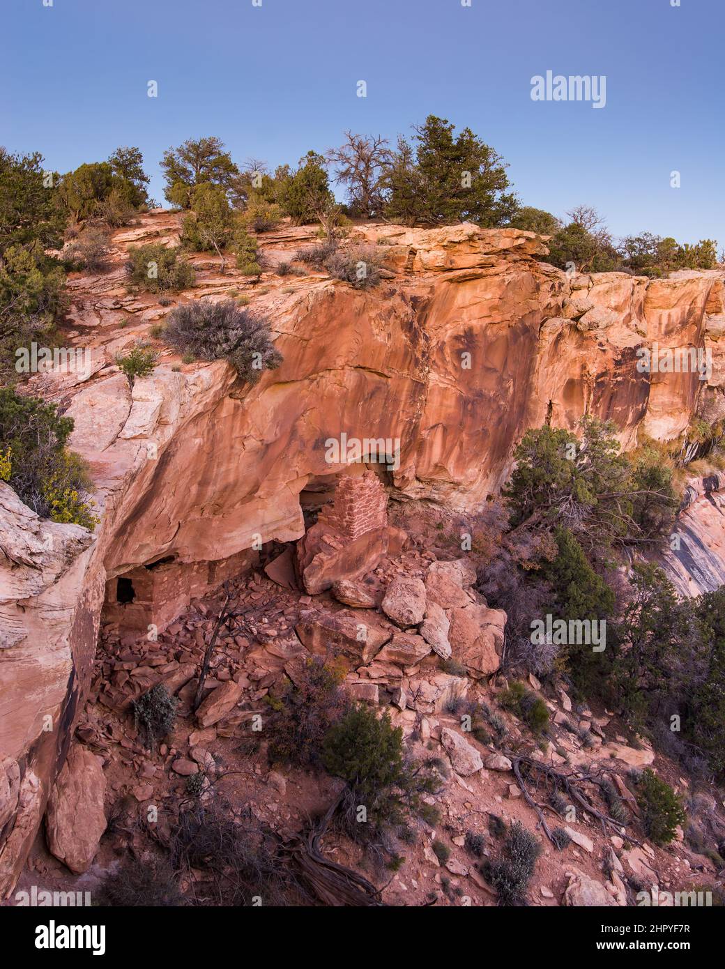 The Baullie Towers Ruins on Cedar Mesa in southeastern Utah are ...