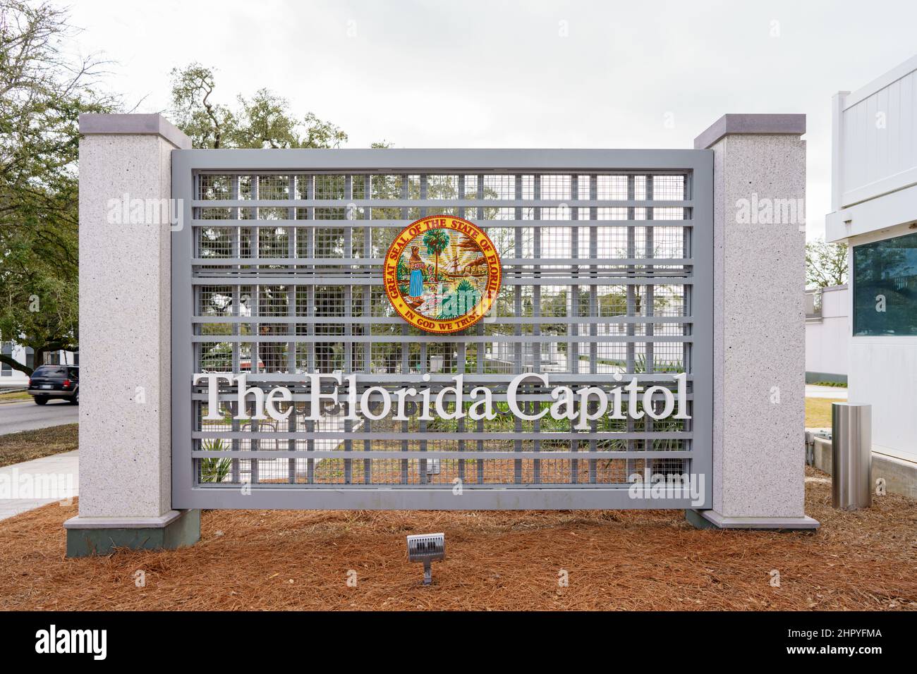 Tallahassee, FL, USA - February 18, 2022: Photo of The Florida Capitol ...
