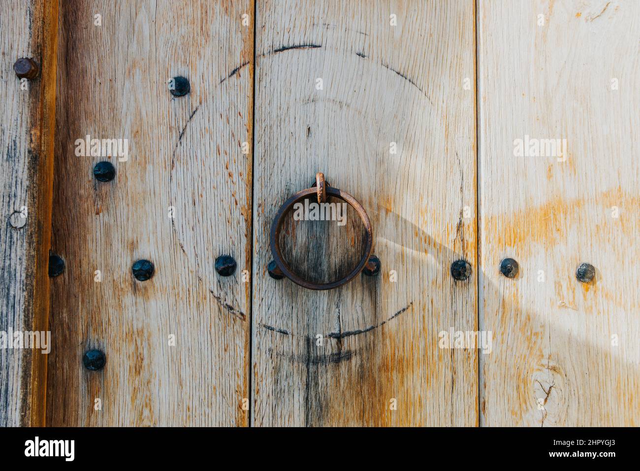 Wooden door knocker construction hi-res stock photography and images ...