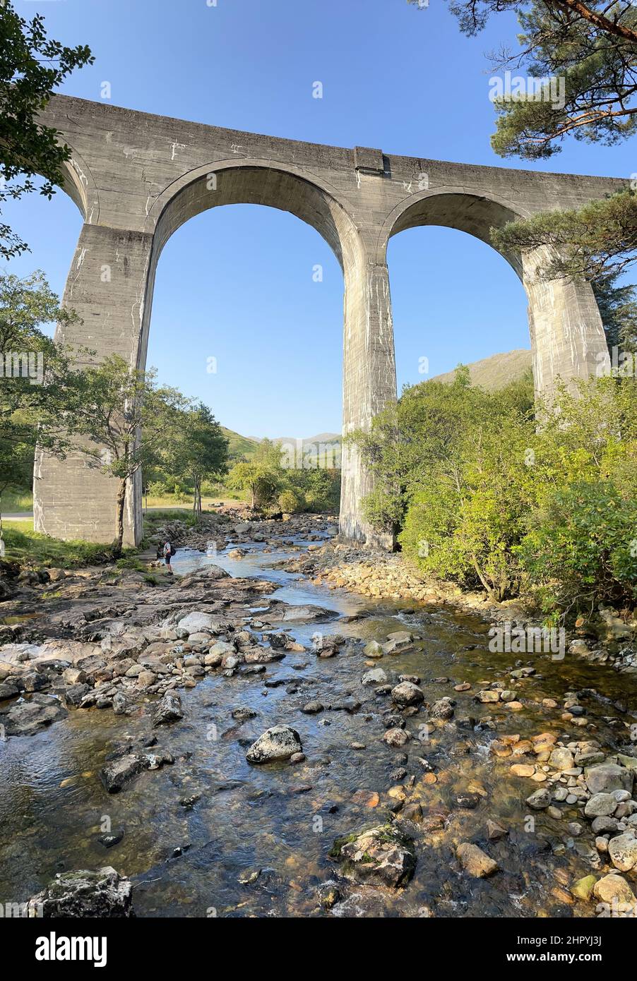 Famous Glenfinnan viaduct, Scotland, United Kingdom Stock Photo - Alamy