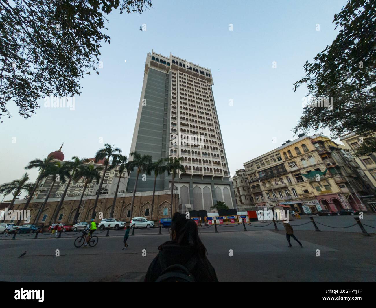 Oberoi hotel is near the gateway of India. Mumbai, Maharashtra Stock ...