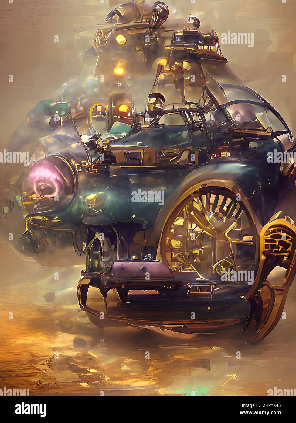 Steampunk Flying Vehicles