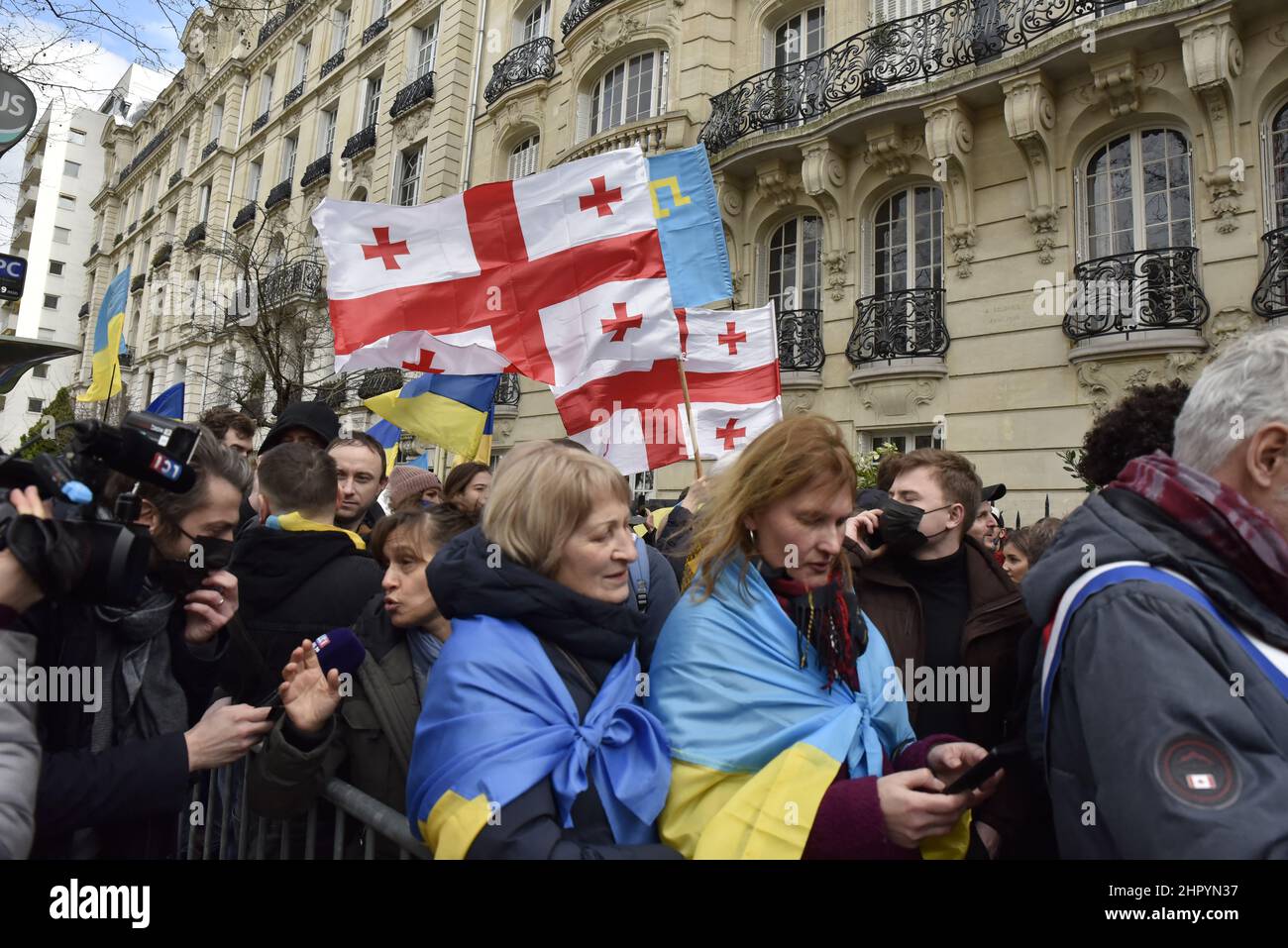 Russian embassy paris hi-res stock photography and images - Alamy